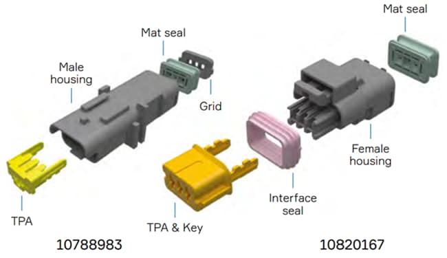 Sicma Mini-Sealed Connectors - Aptiv | Mouser